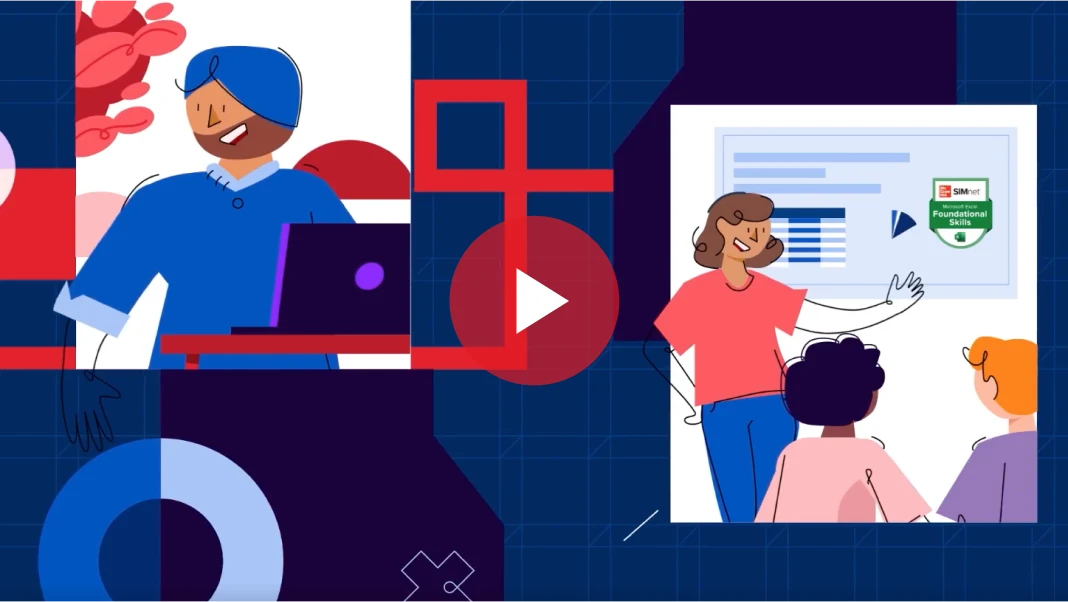 SIMskills Badges for Microsoft Excel