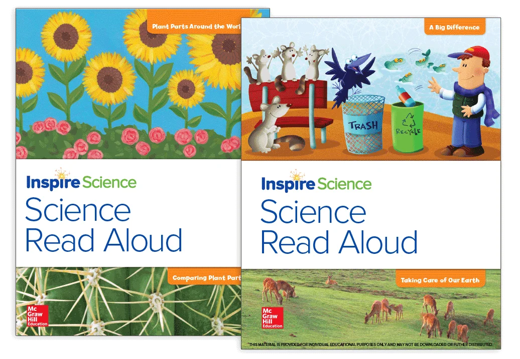 Inspire Science Grade Span McGraw Hill