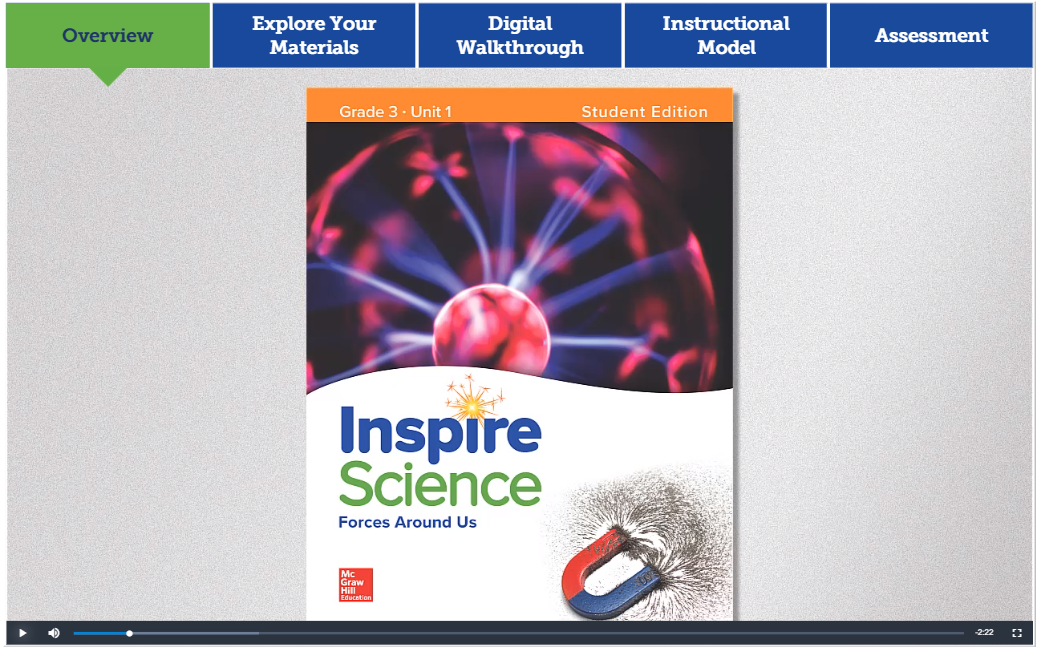 Getting Started And Training Inspire Science McGraw Hill