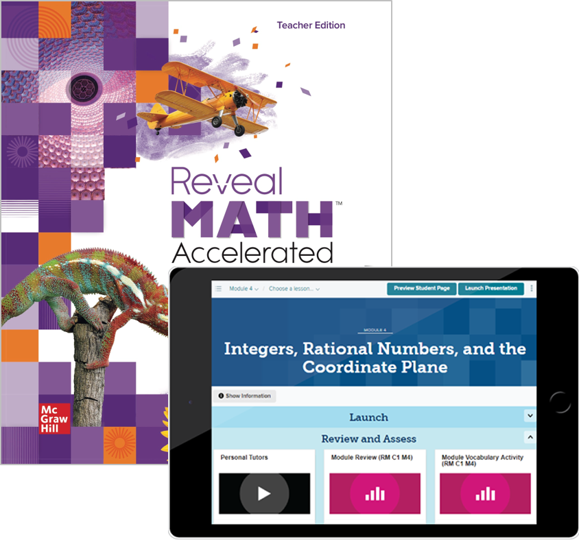 Middle School Math Curriculum Reveal Math McGraw Hill 2022 
