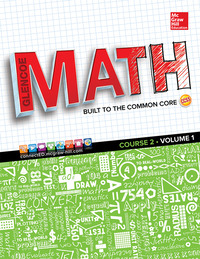 Glencoe Math, Course 2, Student Edition, Volume 1
