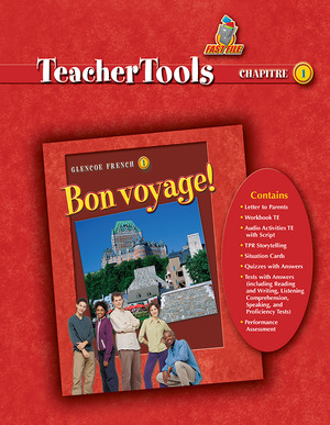 Bon voyage!, Level 1, Teacher Tools Chapter 1