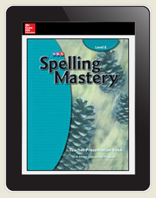 Spelling Mastery Level E Teacher Online Subscription, 3 year
