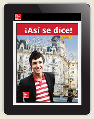 Asi se dice! Level 2, Student Learning Center, 8-year Subscription