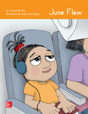 Open Court Reading Grade 1 Practice Decodable 73, June Flew