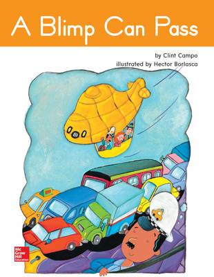 Open Court Reading Grade 1 Practice Decodable 22, A Blimp Can Pass