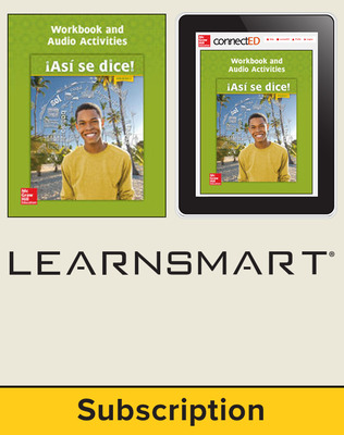 Asi se dice Level 3, Student Suite with SmartBook, 1-year subscription