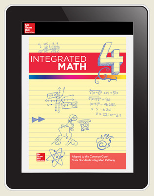 Integrated Math, Course 4, Online Student Edition, 5-year Subscription
