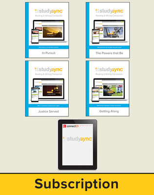 StudySync ELA Grade 7, Student/Units Reading & Writing Companions ...
