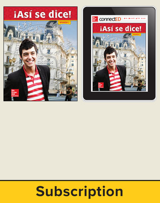 Asi se dice Level 2, Student Suite, 3-year subscription