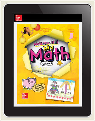 McGraw-Hill My Math Grade 1 Indiana Online Student Center 1-year ...