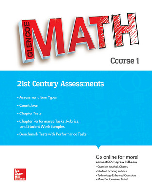 Glencoe Math Course 1, 21st Century Assessment Masters (Univl)