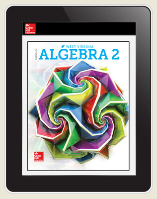 Glencoe Algebra 2, West Virginia eStudent Edition, 6-year subscription