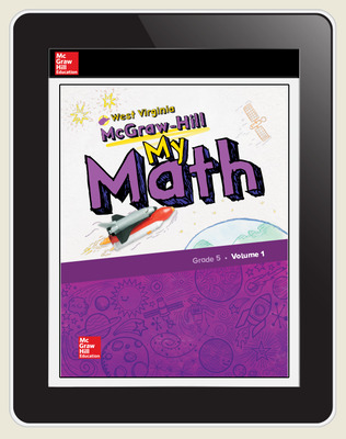 McGraw Hill My Math West Virginia Student Center, 1 Year Subscription ...