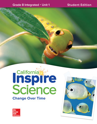 California Inspire Science: G8 Integrated Student Edition 4 Unit Bundle