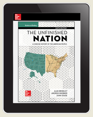 Brinkley, The Unfinished Nation, 2019, 9e, Online Student Edition, 1 ...