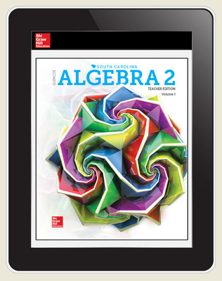 Glencoe Algebra 2, South Carolina eTeacher Edition, 1-year subscription