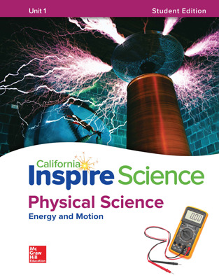 California Inspire Science: Physical G8 Comprehensive Student Bundle 3 ...