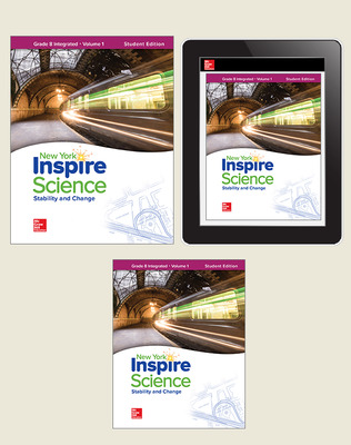 Inspire Science, NY, Grade 8 Integrated, Complete Digital & Print ...