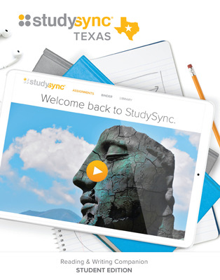 Texas StudySync Grade 7 Digital Student Bundle plus 1 novel - 8 years ...