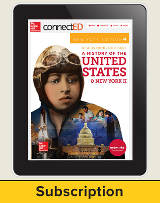 CUS New York Discovering Our Past: History of the United States and New ...