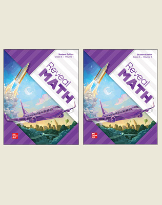 Reveal Math, Grade 5, Print Student Edition Package, 1-year