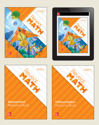 Reveal Math, Grade 3, Teacher Resource Package, 1-year