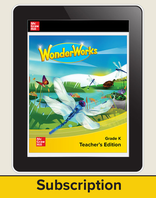 WonderWorks Grade K Teacher Workspace 6 year subscription