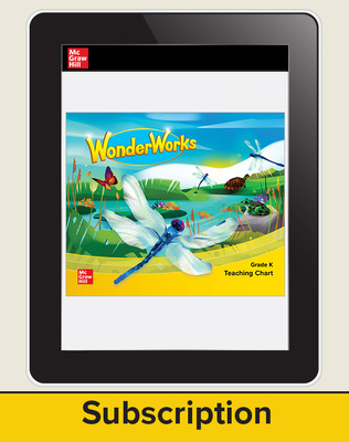 WonderWorks Grade K Student Workspace 3 Year Subscription