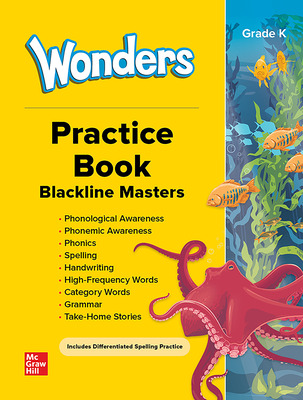 Wonders Grade K National Practice Book