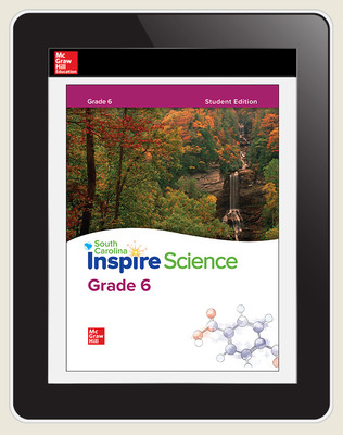 CUS SC Inspire Science: Grade 6, Digital Student Center, 6-year ...