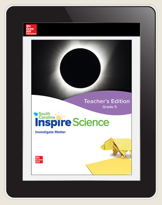 CUS SC Inspire Science: Grade 5, Online Teacher Center, 6-Year Subscription
