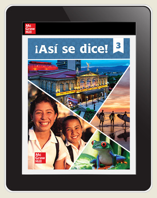 ¡Así se dice! Level 3, Teacher Digital License, 6-year subscription
