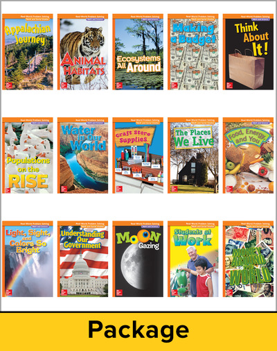 McGraw-Hill My Math, Grade 3, Real-World Problem Solving Readers Deluxe ...