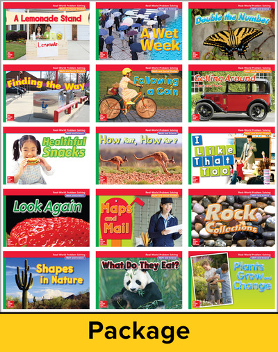 McGraw-Hill My Math, Grade 1, Real-World Problem Solving Readers Deluxe ...