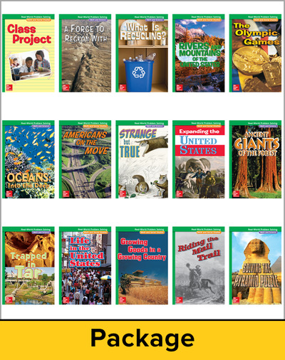 McGraw-Hill My Math, Grade 4, Real-World Problem Solving Readers Deluxe ...