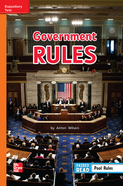 Reading Wonders Leveled Reader Government Rules Approaching Unit 5 Week ...