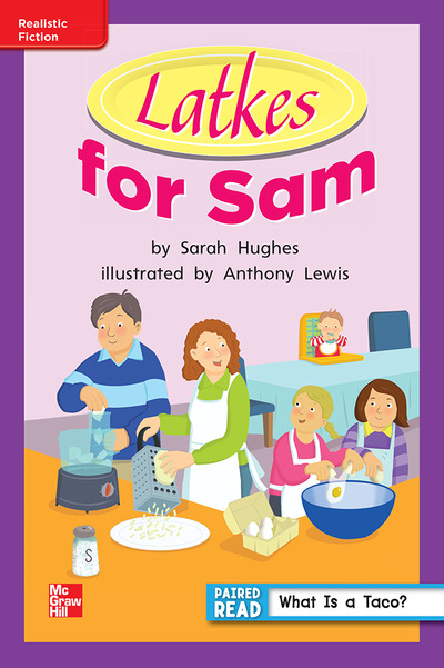 Reading Wonders Leveled Reader Latkes for Sam: ELL Unit 6 Week 4 Grade 1