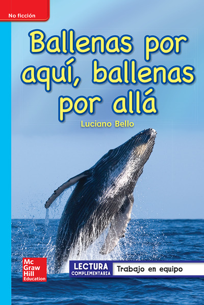 Lectura Maravillas Leveled Reader Ballenas por aquí, ballenas por allá ...