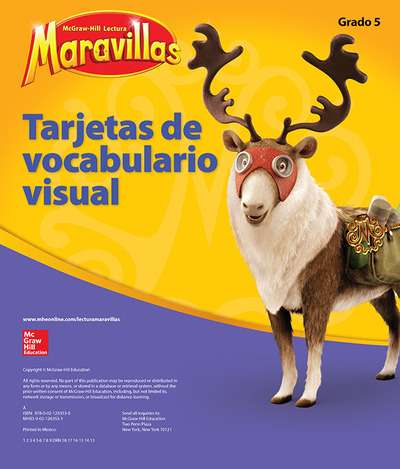 Lectura Maravillas, Grade 5, Visual Vocabulary Cards
