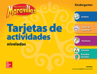 Lectura Maravillas, Grade K, Workstation Activity Cards