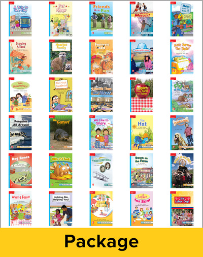 Reading Wonders, Grade 1, Leveled Reader Package 1 Of 30 On-Level