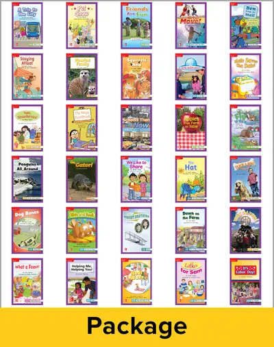 Reading Wonders, Grade 1, Leveled Reader Package 1 Of 30 ELL