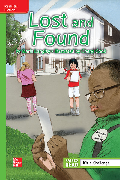 Reading Wonders, Grade 5, Leveled Reader Lost and Found, Beyond, Unit 1 ...