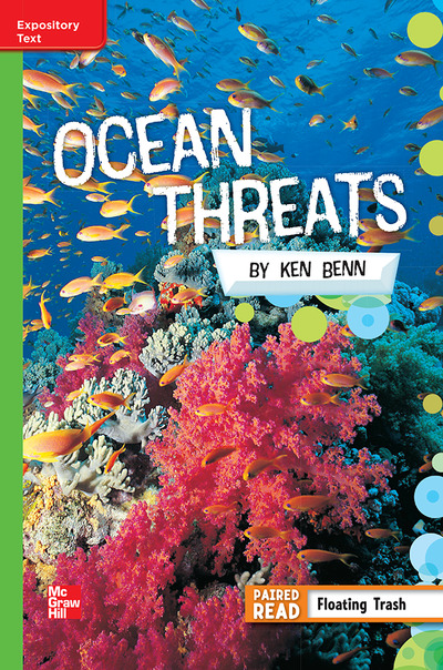 Reading Wonders, Grade 5, Leveled Reader Ocean Threats, On Level, Unit ...