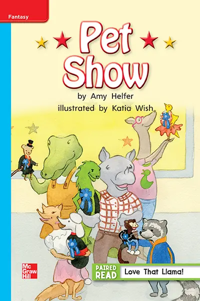 Reading Wonders, Grade 1, Leveled Reader Pet Show, On Level, Unit 1, 6-Pack