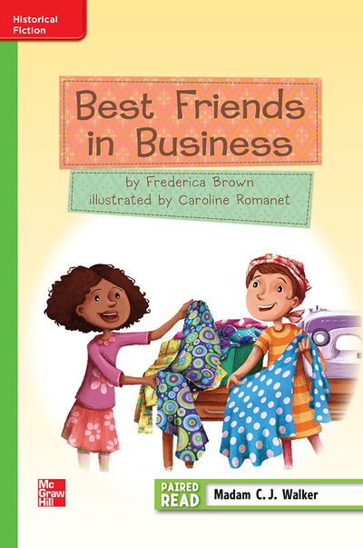 Reading Wonders, Grade 3, Leveled Reader Best Friends in Business ...