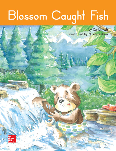 Open Court Reading Grade 1 Practice Decodable 78, Blossom Caught Fish