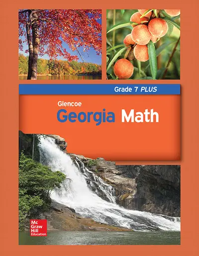 CUS Glencoe Math Plus Grade 7, Student Edition, Volume 1 Georgia Edition