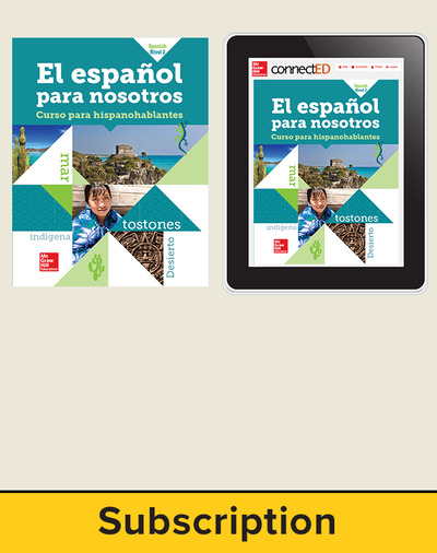 El Espanol para Nosotros Level 2 Student Edition with Online Student ...